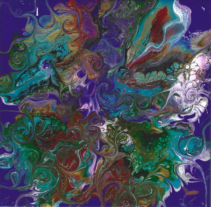 purple fantasy - Magical Art Objects - Paintings & Prints, Abstract ...
