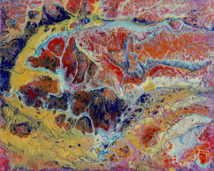 Golden Tide - Magical Art Objects - Paintings & Prints, Landscapes ...