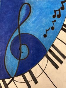 Easy Music Drawing Ideas