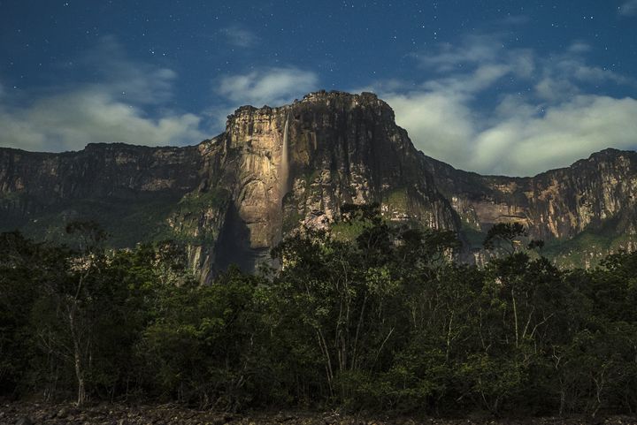 Angel falls at night - Danulis ART - Photography, Landscapes & Nature ...