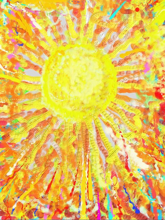 Sun 4 - JupiterFreeman - Digital Art & AI, Astronomy & Space, Sun - ArtPal