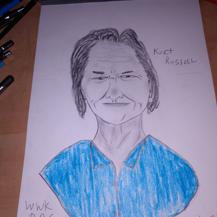 Kurt Russell - Ravenwood art studios - Drawings & Illustration, People ...