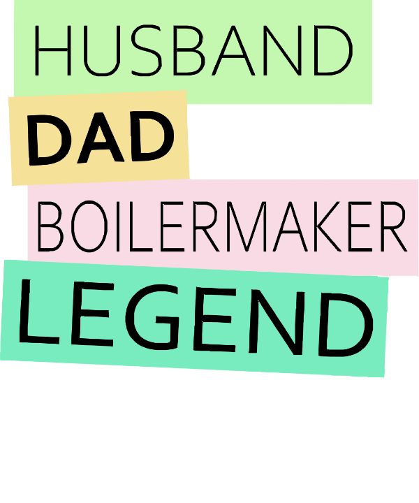 Husband Dad Boilermaker Boilermaker - Minimax - Digital Art, Abstract ...