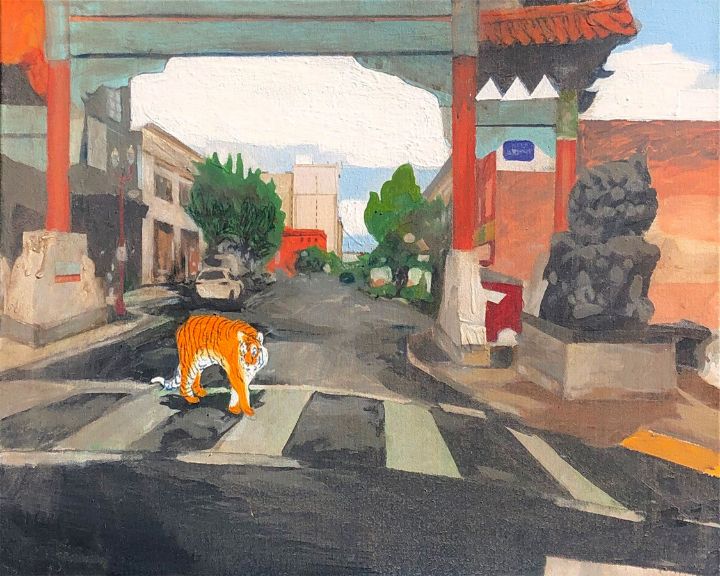 Under The Bridge 01 - Michael Jermaine Adams - Paintings & Prints ...