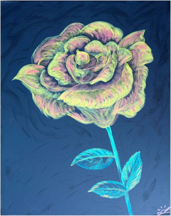 Yellow Rose - Dawn'scapes - Paintings & Prints, Flowers, Plants ...