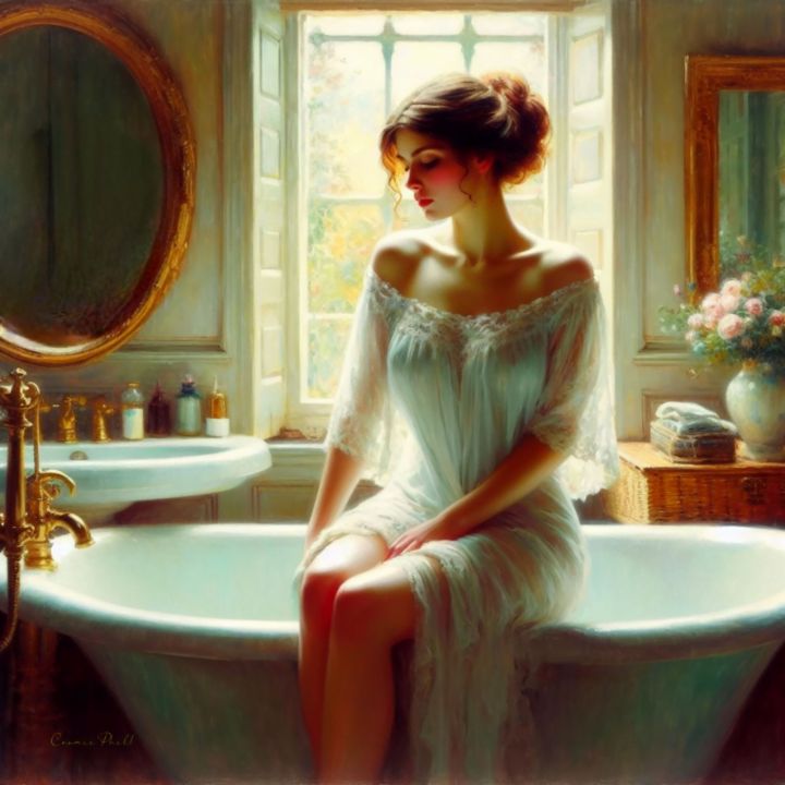 Intimité - 12 - CosmicPhil1 - Digital Art & AI, People & Figures ...