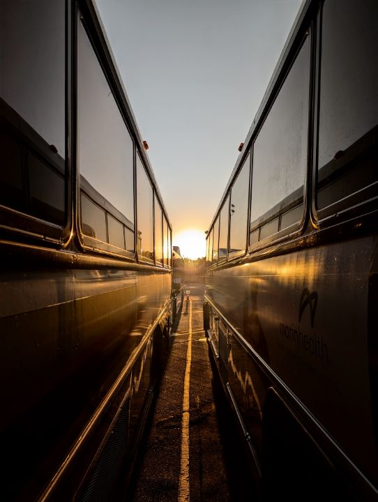 Bus Life Sunrise - Garland Images - Photography, Vehicles ...