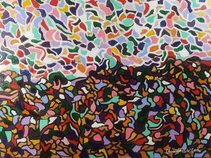 Zelda's Conundrum - Christopher Cook Art - Paintings & Prints, Abstract ...