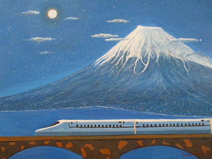 Oriental Rendezvous - Christopher Cook Art - Paintings & Prints ...