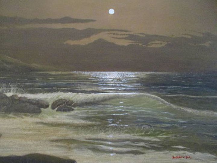 Peaceful Evening - Christopher Cook Art - Paintings & Prints ...