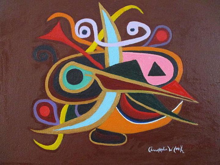 Enigma (Wrapped In A Mystery) - Christopher Cook Art - Paintings ...