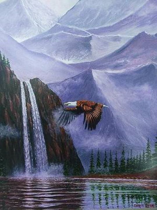 Mountain Majesty - Christopher Cook Art - Paintings & Prints ...