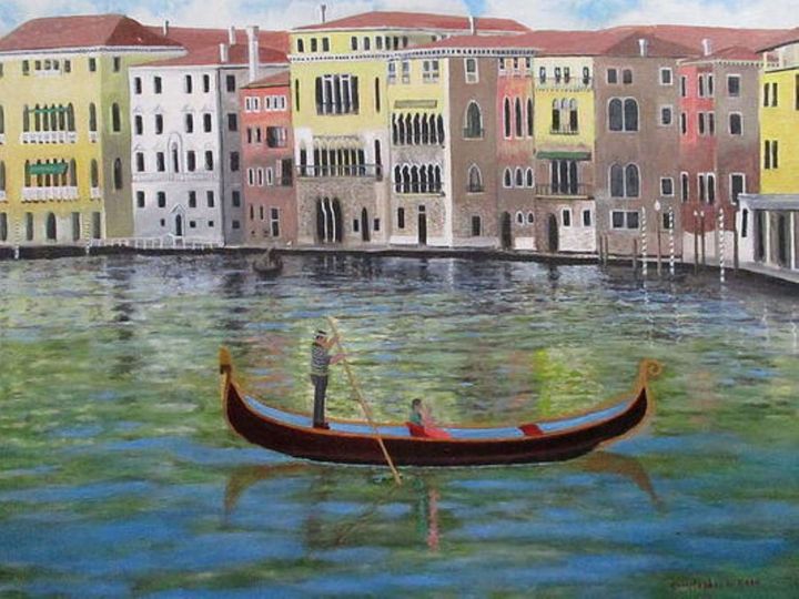 The Honeymoon - Christopher Cook Art - Paintings & Prints, Buildings ...