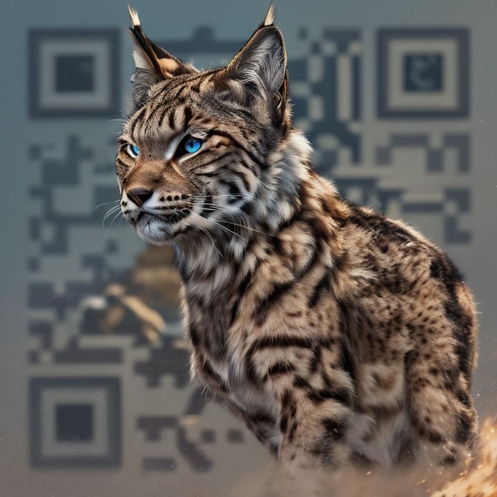 QR Lynx - My Dream Creativity - Digital Art, Animals, Birds, & Fish ...