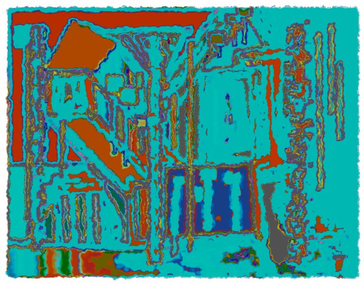 A geometric coral reef v. 6 - Jose Sandoval - Digital Art & AI ...