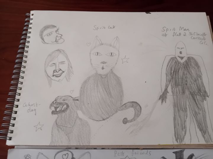 Ghost animals - Natalie art - Drawings & Illustration, Animals, Birds ...