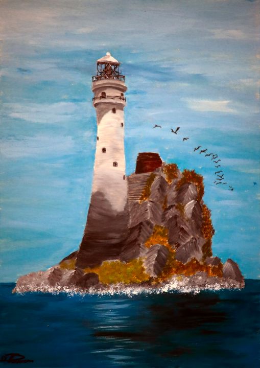 Fastnet Rock Light / 01 - Heijdi's fantastic painted World - Paintings ...