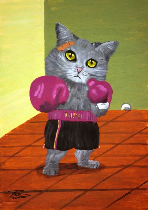 Fighting Tussi / 02 - Heijdi's fantastic painted World - Paintings ...