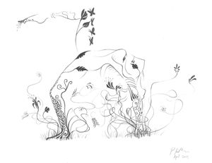 Yoga 1 - Patrick MacPherson - Drawings & Illustration, Abstract ...