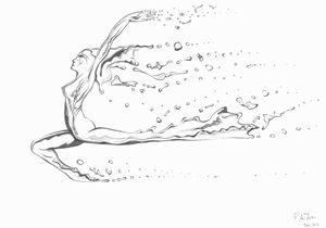 Yoga 1 - Patrick MacPherson - Drawings & Illustration, Abstract ...