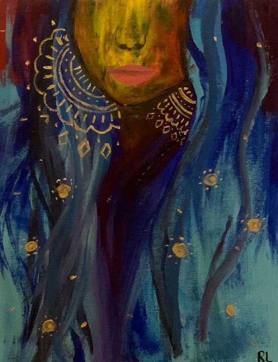 Gypsy Woman - Riley Lewis - Paintings & Prints, Abstract, Other ...