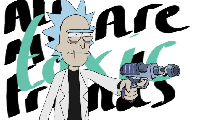 Evil Rick - Finlay Parker - Digital Art & AI, People & Figures ...