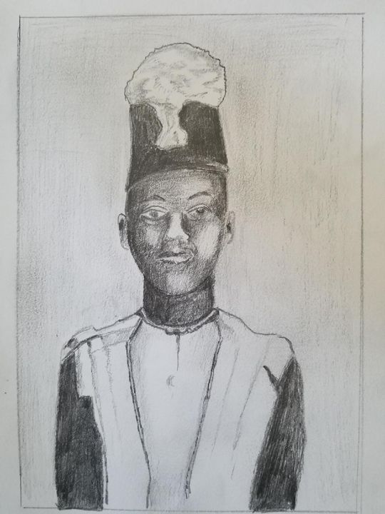 Young Buganda King Daudi Chwa II - Glenn Reynolds' Art - Drawings ...