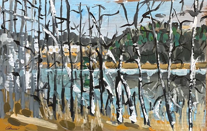 Winter Woods 9 - Tim Adams Fine Art - Paintings & Prints, Landscapes ...