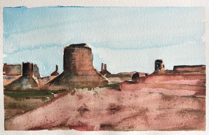 Monument Valley - Tim Adams Fine Art - Paintings & Prints, Landscapes ...