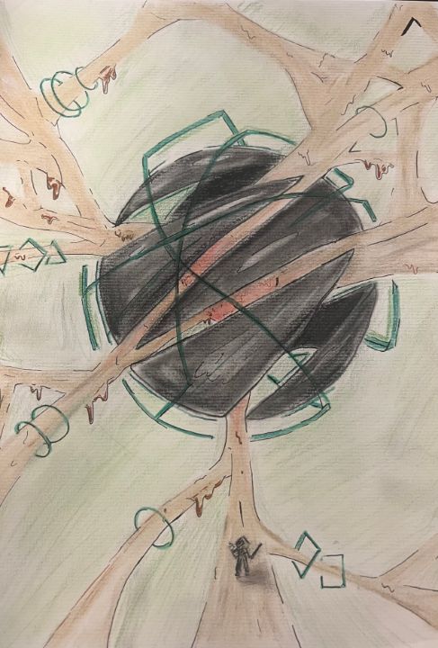Journey to the Seedcore - Mustard Man Art - Drawings & Illustration ...