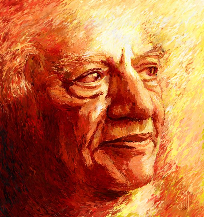 Faiz Ahmed Faiz - Shubnum Gill's Art - Paintings & Prints, People ...