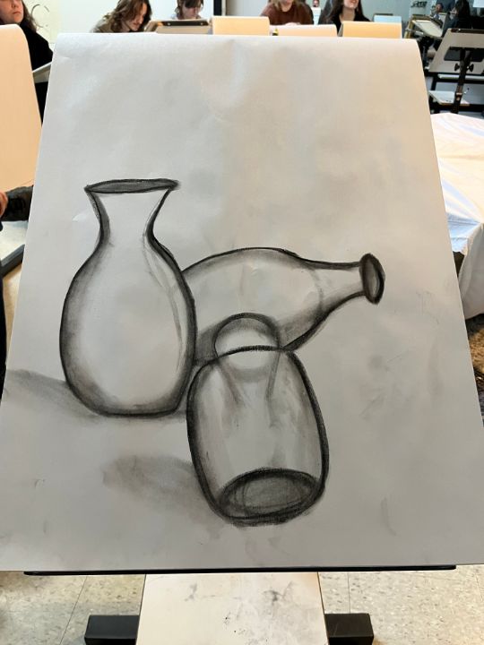 3 Vases - Mary does art - Drawings & Illustration, Still Life, Vases ...