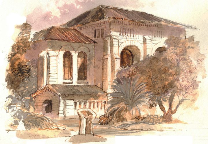 CHURCH 2 ON STANFORD CAMPUS 1985 - VISARCH BNN - Drawings ...