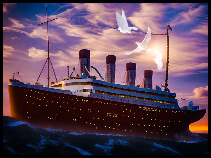 Titanic, the last 24 - Crypt show studio - Paintings & Prints, Vehicles ...