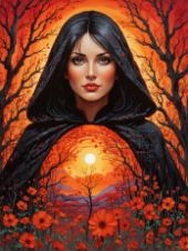 Veronica Vegetable Vampire - Digital Art & AI