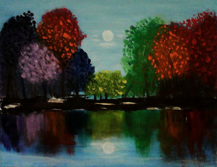 Fall Beauty - Nimmi's Gallery - Paintings & Prints, Landscapes & Nature ...