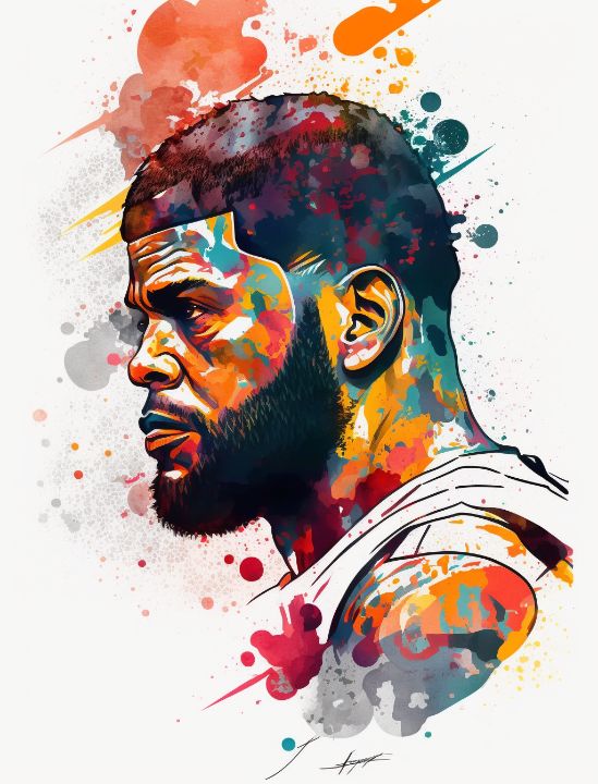 Le Bron James - Kirara - Drawings & Illustration, Sports & Hobbies ...