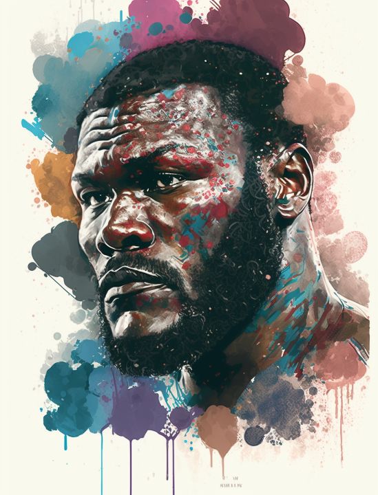 Joe Frazier - Kirara - Digital Art & AI, Sports & Hobbies, Boxing - ArtPal