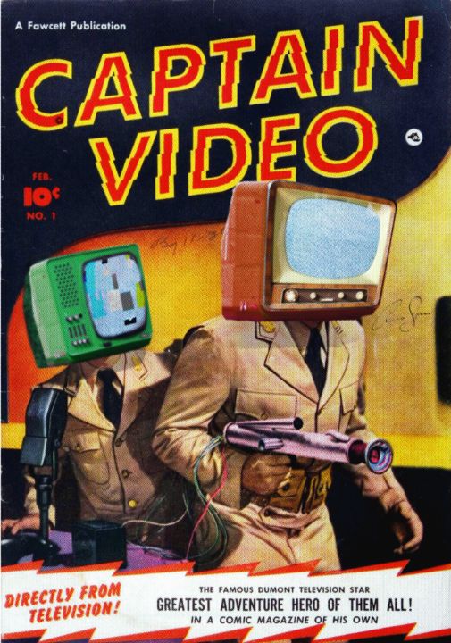 Captain Video Adventures - Cicero Spin - Paintings & Prints, People ...