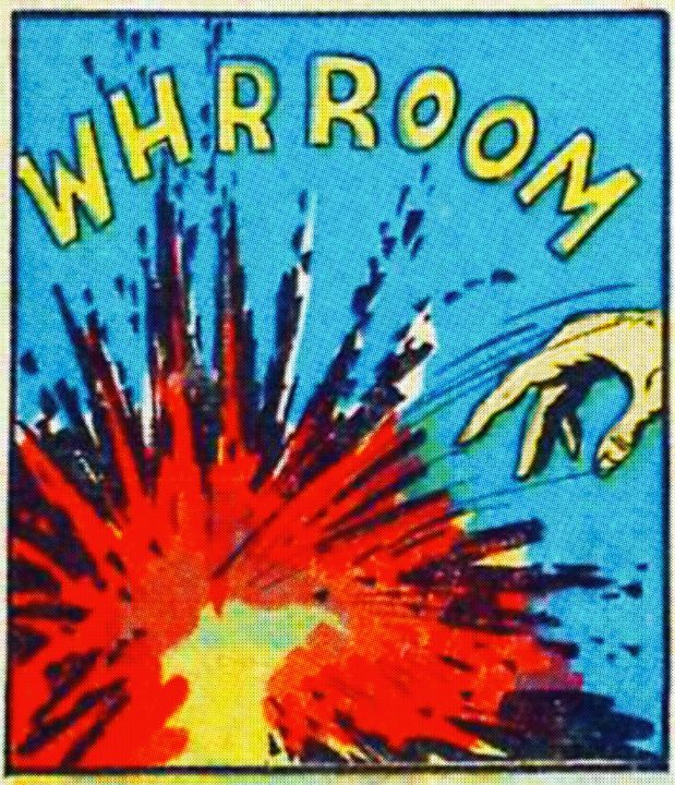Explosion comic book scene | vintage - Cicero Spin - Drawings ...