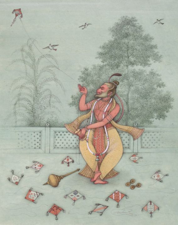 Bhakt Hanuman - Mahaveer Swami Art - Paintings & Prints, Religion ...