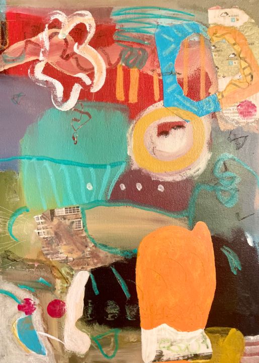 Little monsters no/4 - Arte Pollick - Paintings & Prints, Abstract ...