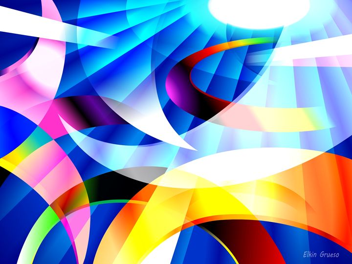 KRAYOLIGHT Abstract Digital Art #02 - Elkin Grueso ART - Digital Art ...