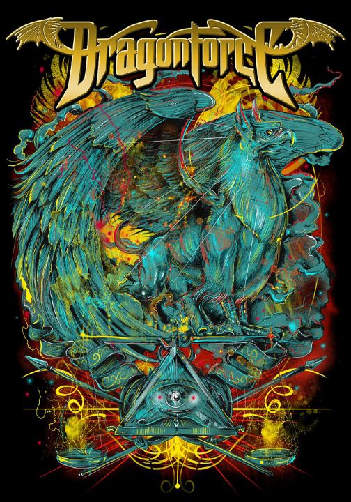 Dragon Force - Digital Print - Digital Art & AI, Entertainment, Music ...