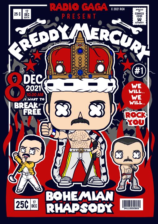 queen bohemian rhapsody - Digital Print - Digital Art & AI ...