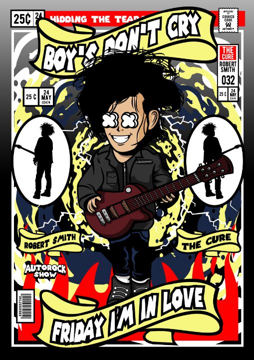 The Cure - Digital Print - Digital Art & AI, Entertainment, Music ...