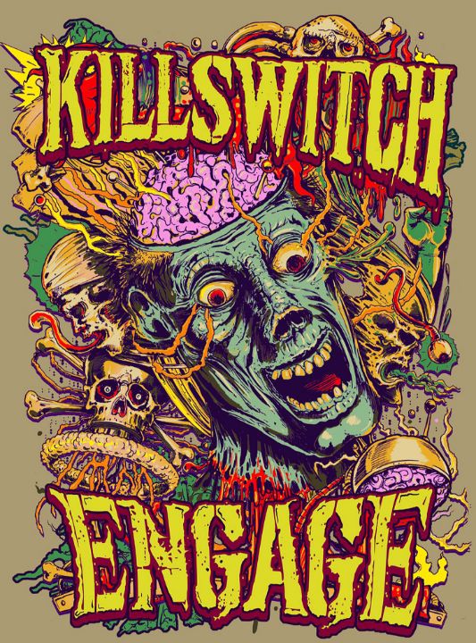 Killswitch engage - Digital Print - Digital Art & AI, Entertainment ...