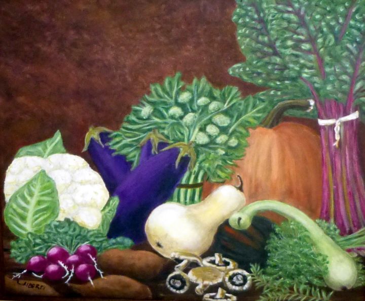 Fall Harvest - Lucia Alberti - Paintings & Prints, Still Life, Food ...