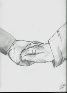 Hands of Love sketch - Morgan - Drawings & Illustration, People ...