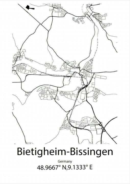 Bietigheim-Bissingen,Germany Line Ma - Kaigozen - Drawings ...
